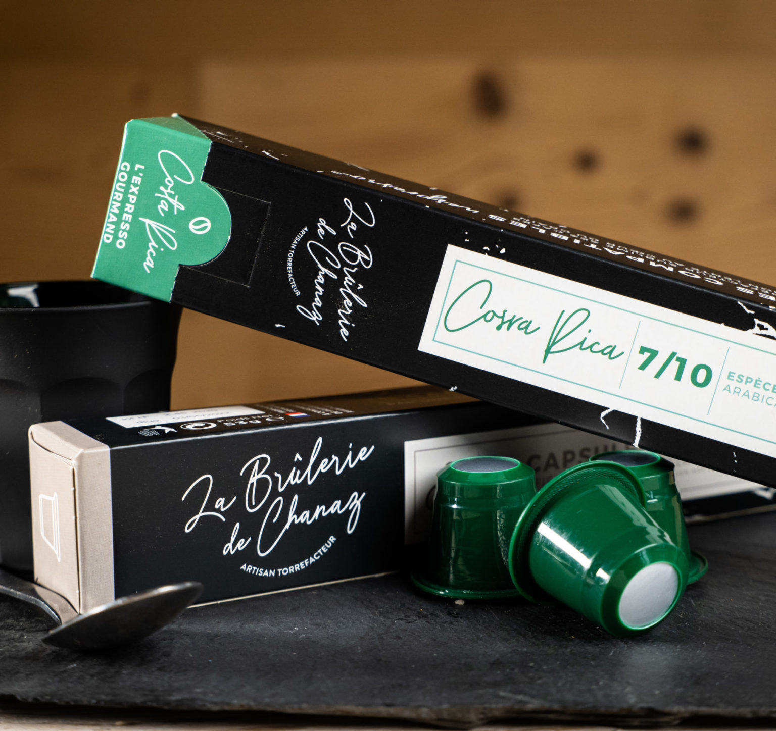 Capsules de café Costa Rica compatibles Nespresso - Croc' Local